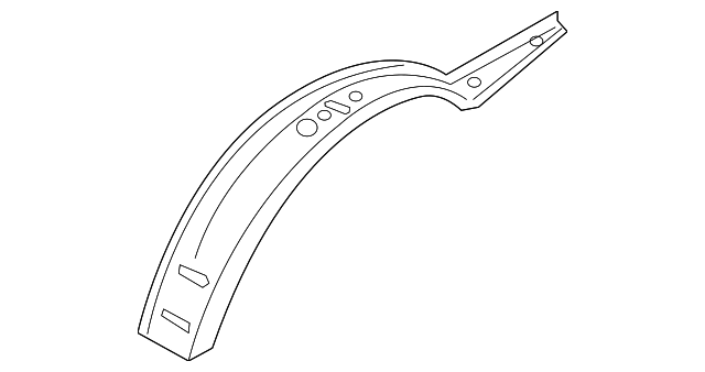 41218499030 - 2019-2024 BMW Z4 Outer Wheelhouse (41-21-8-499-030) | BMW ...