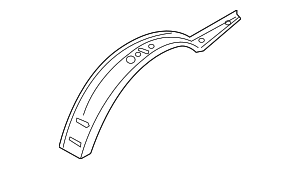 41218499030 - 2019-2024 BMW Z4 Outer Wheelhouse (41-21-8-499-030) | BMW ...