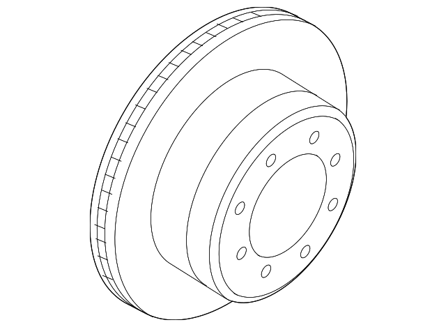 2017-2022 Ford F-350 Super Duty Rotor Assembly - Brake PC3Z-2C026-C ...