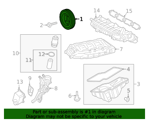 2017-2021 Porsche Macan Vibration Damper 958-105-243-10 | OEM Parts Online