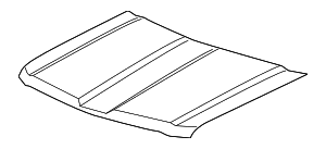 2015-2019 Chevrolet Hood 84348413 GM | GMPartsDirect.com