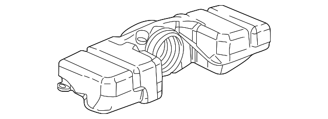 1998-1999 GM Duct Assembly-A/Cl Otlt (W/ Reso & Int Air Tem 25175840 ...