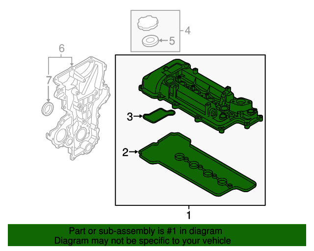 22410-2B612 - Valve Cover 2012-2024 Kia | Kia.Parts Store