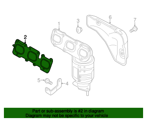 2006-2021 Hyundai Gasket Exhaust Manifold Left-hand 28521-3C702 | OEM ...