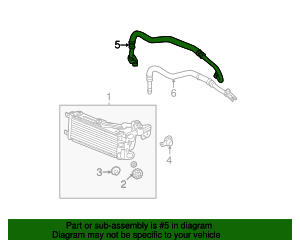 17-22-7-567-207 - Feed Line 2007-2015 BMW | AutoNationParts.com