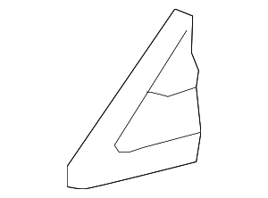 2013-2018 Lexus Corner Molding 67496-33020 | OEM Parts Online