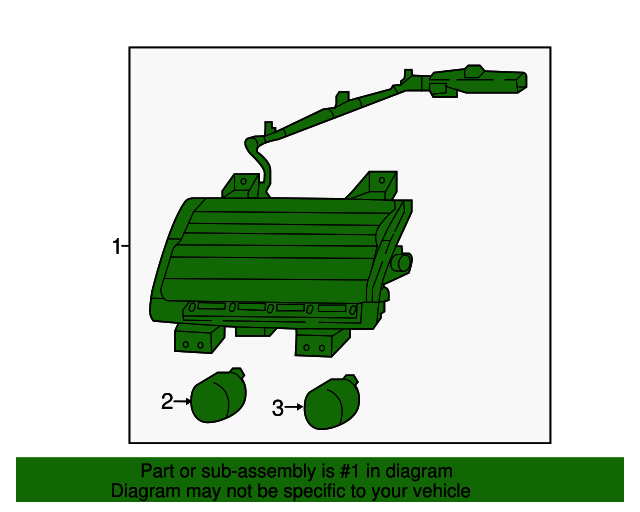 2018-2023 Jeep Park/Turn Lamp 68293127ah | TascaParts.com