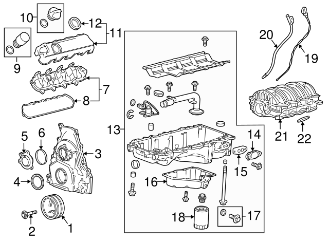 2014-2021 GM Camshaft Phaser Magnet 12670340 | GM Parts Center