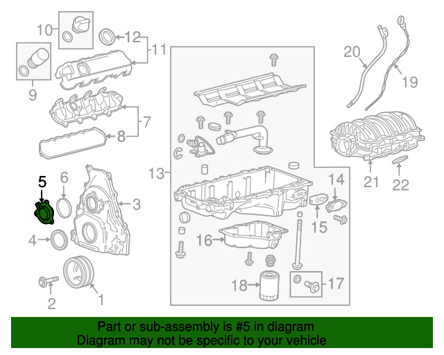 2014-2021 GM Camshaft Phaser Magnet 12670340 | GM Parts Center
