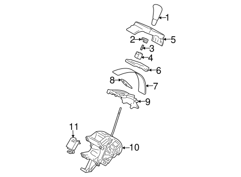 Gear Shift Control for 2005 Lexus RX330 | Discount Parts Monster