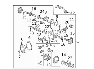 1988-2023 GM Front Drive Axle Clutch Fork 12479213 | TascaParts.com