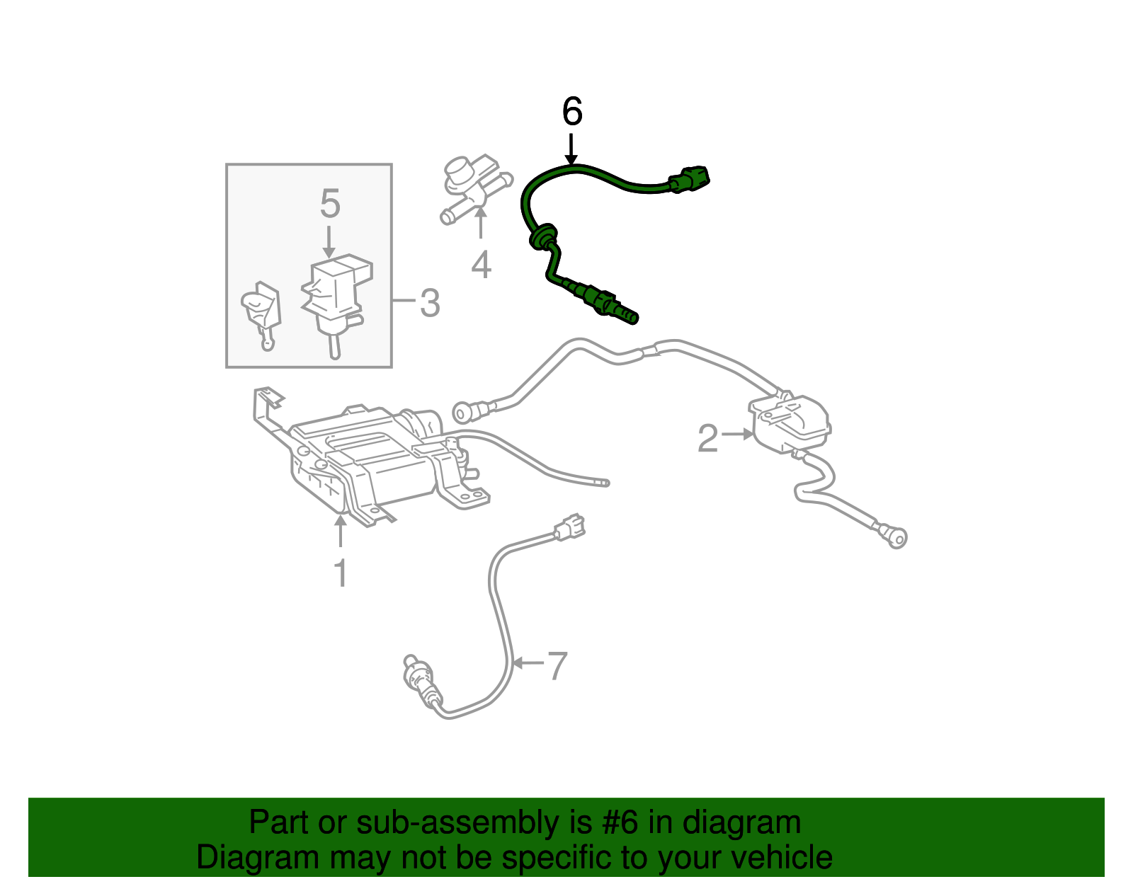 2006-2010 Scion tC 2006-2010 Scion tC - Oxygen Sensor 89465-21070 ...