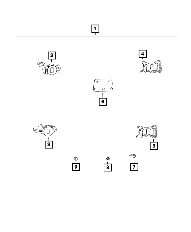 2014-2024 Ram 2500 Trailer Hitch Bracket 68186442AA | Mopar eStore