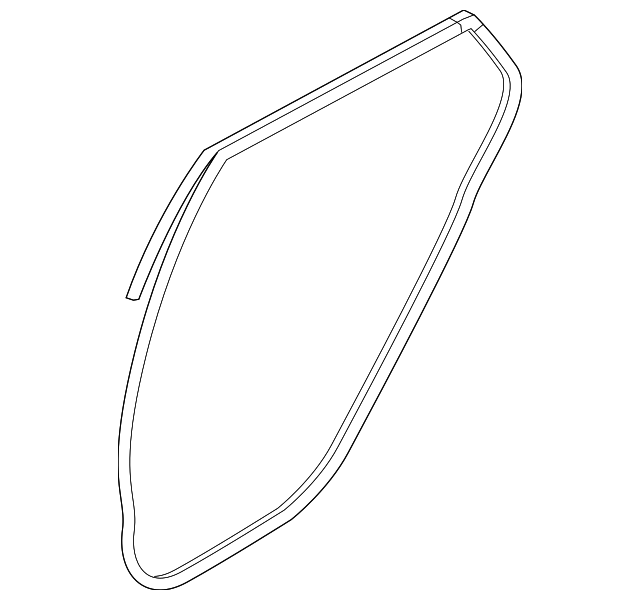 2022-2023 Hyundai Tucson Door Weather-Strip 83140-CW000 | QuirkParts