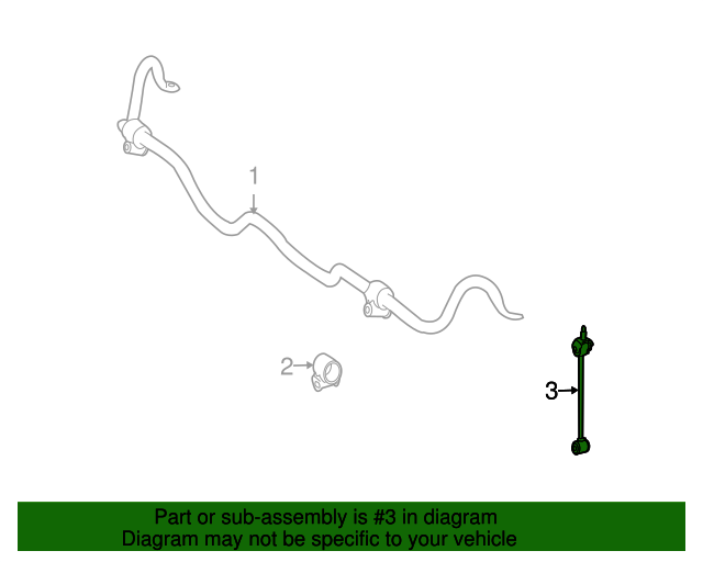 221-320-22-89 - Stabilizer Link 2006-2014 Mercedes-Benz | Mercedes-Benz ...