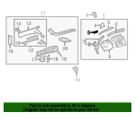 53743-02040 - Upper Reinforced Upper Reinforced - 2016-2022 Toyota ...