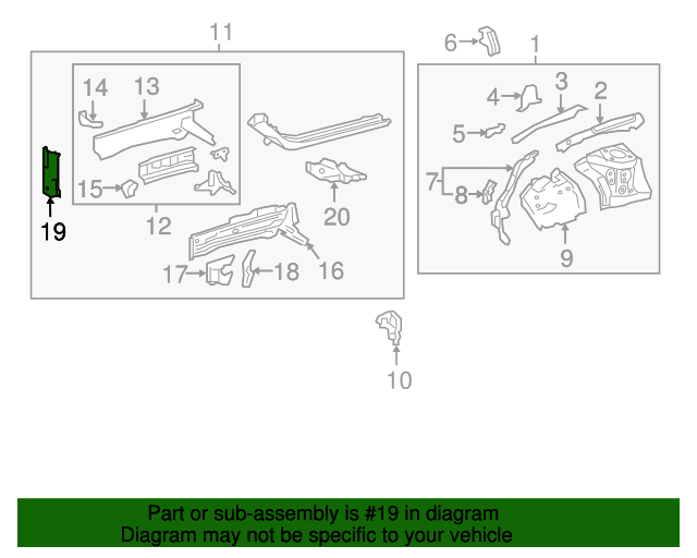 57108-47030 - Front Reinforced - 2016-2022 Toyota | Sparks Parts