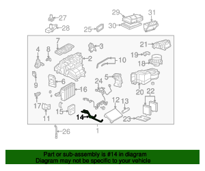 1960-2009 Mercedes-Benz Parts Kit, Piping 203-830-16-15 | Mercedes-Benz ...