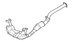 2020-2024 Subaru Catalytic Converter 44620AE76A | Subaru Parts Store