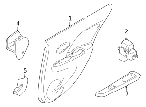 2020-2023 Nissan Versa Water Deflector 82860-5EF0A | Nissan Parts Plus