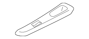 2020-2025 Nissan Versa Switch Bezel 82960-5EF0A | Bill Kay Nissan Parts