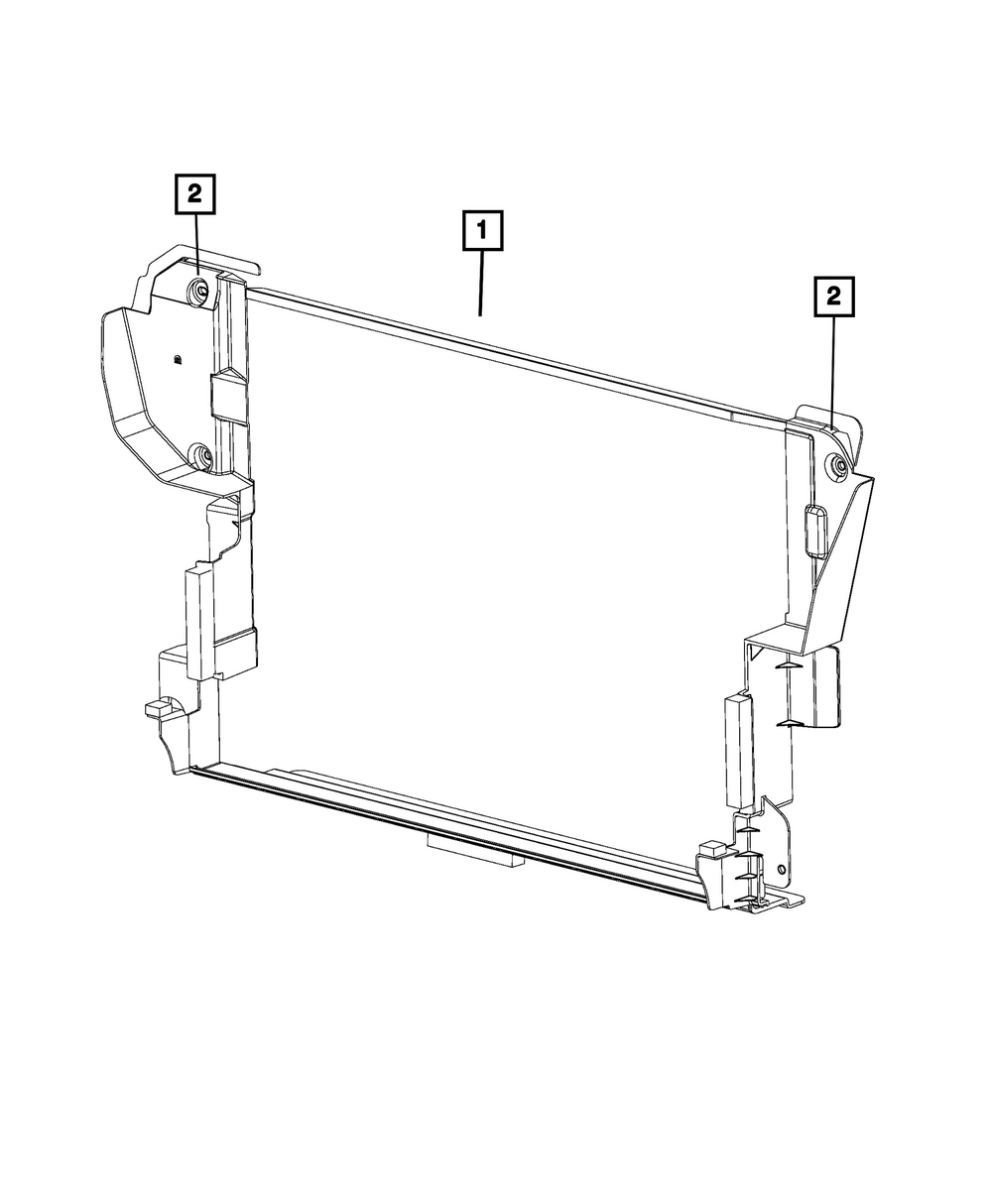 2023-2025 Ram Radiator Shield 57008766AA | My Mopar Parts