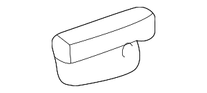 1997-2001 Toyota Camry Recline Handle 72526-33020-C0 | Toyota Parts Center