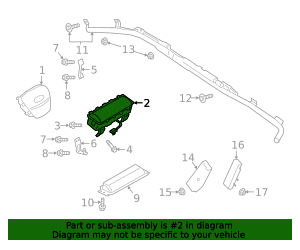 Module Air Bag LJ6Z-78044A74-C | TascaParts.com
