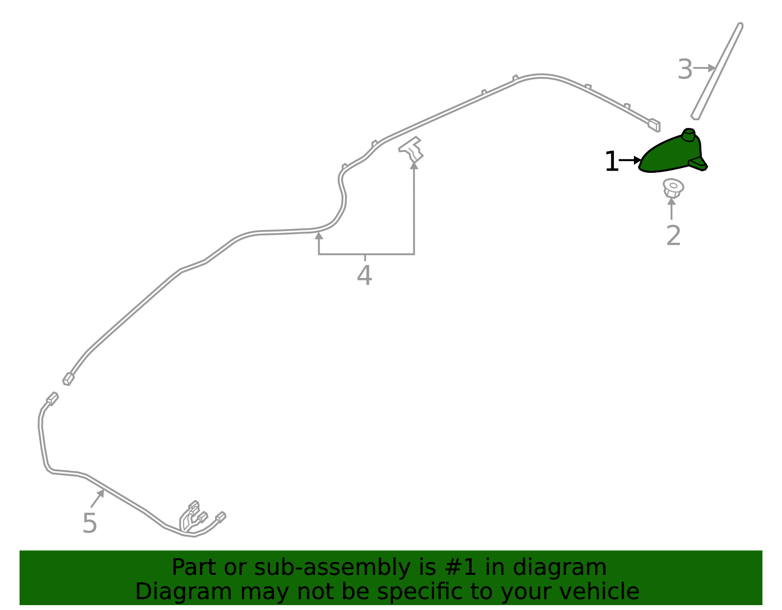 Hyundai - 96210-J9200 - Antenna - 2018-2021 Hyundai | OEM Hyundai Parts ...