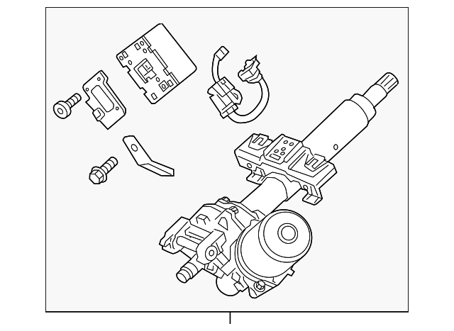 2018-2022 Chevrolet Spark Steering Column with Assist Motor 42794624 ...