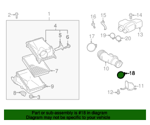 96111-30900 - Hose Clamp - 2010-2023 Toyota | OEM Genuine Toyota Parts