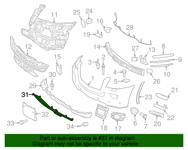 2008-2010 Mercedes-Benz GL 550 Lower Shield 164-885-13-22 | MB OEM Parts