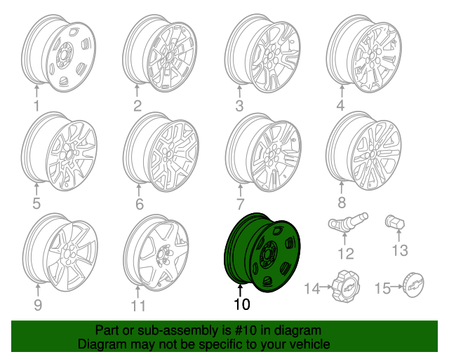 84209638 - Wheel, Alloy 2019-2022 GM | GMPartsNow