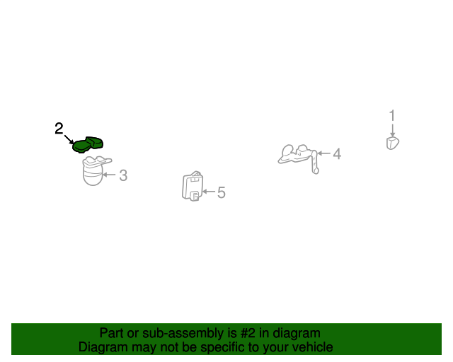 2003-2023 Lexus Actuator 89241-60010 | OEM Parts Online