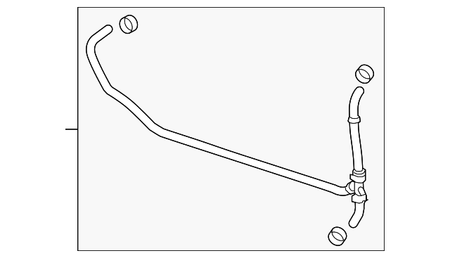 2011-2016 Porsche Panamera Hose & Tube Assembly 946-106-051-22 ...