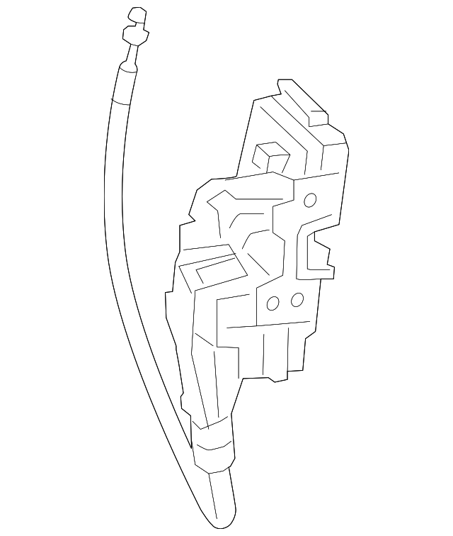 166-720-01-35 - Door Lock Actuator Motor 2012-2020 Mercedes-Benz ...
