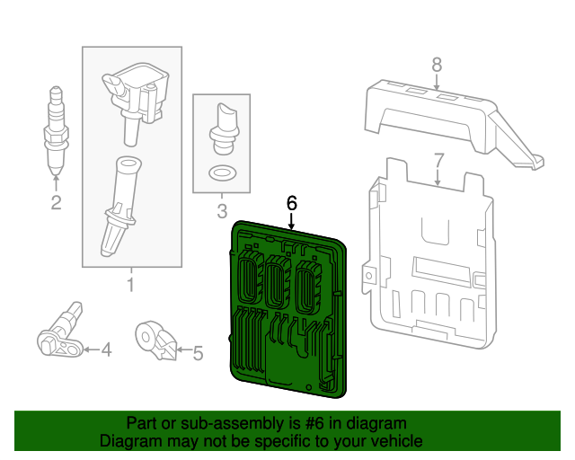 Module (Replaces 12698174) 12719250 | GMPartsDirect.com