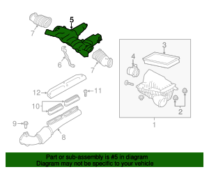 LR044457 - Air Inlet Duct - 2014-2020 Land-Rover | Land Rover Parts Now