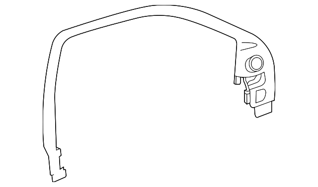 2011-2023 Dodge Durango Upper Molding 5XT61DX9AA | Mopar Parts Canada