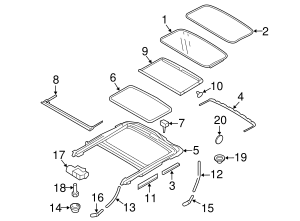 Genuine Cover Molding for 2006-2018 Volvo | Part# 39800563 | Over 30% ...