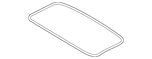 31218248 - Sunroof Glass Seal - 2007-2018 Volvo | Volvo OEM Parts Direct