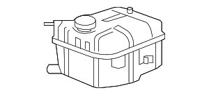 22950436 - Radiator Surge Tank 2010-2020 GM | Chevrolet Parts Direct