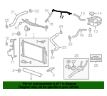 2010-2020 GM Engine Coolant Air Bleed Pipe 12637183 GM | GMPartsDirect.com