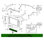 Genuine OEM Radiator Air Seal Part# 22867535 Fits 2012-2020 GM: Up To ...