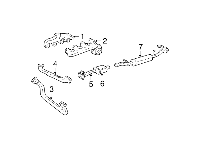 GM Parts | Genuine Exhaust Manifold Part# 12557359 | GM Parts Store