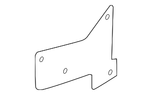 2015-2019 Audi Sound Absorber 8V7-863-981-A | Audi USA Parts