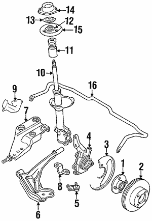 Genuine OEM Nissan Control Arms | Nissan Parts Plus