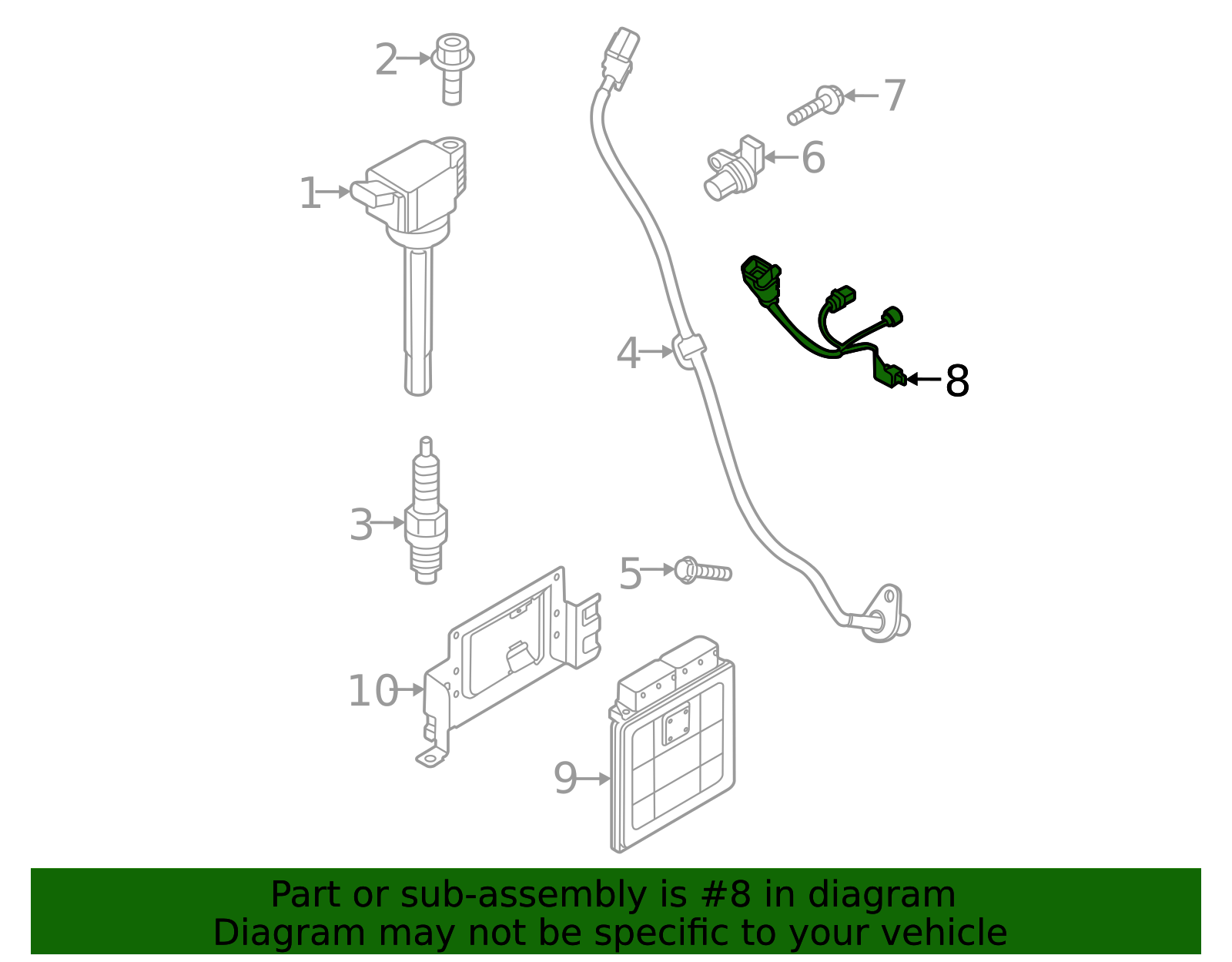 39250-2S000 - Knock Sensor 2021-2024 Kia | Kia.Parts Store