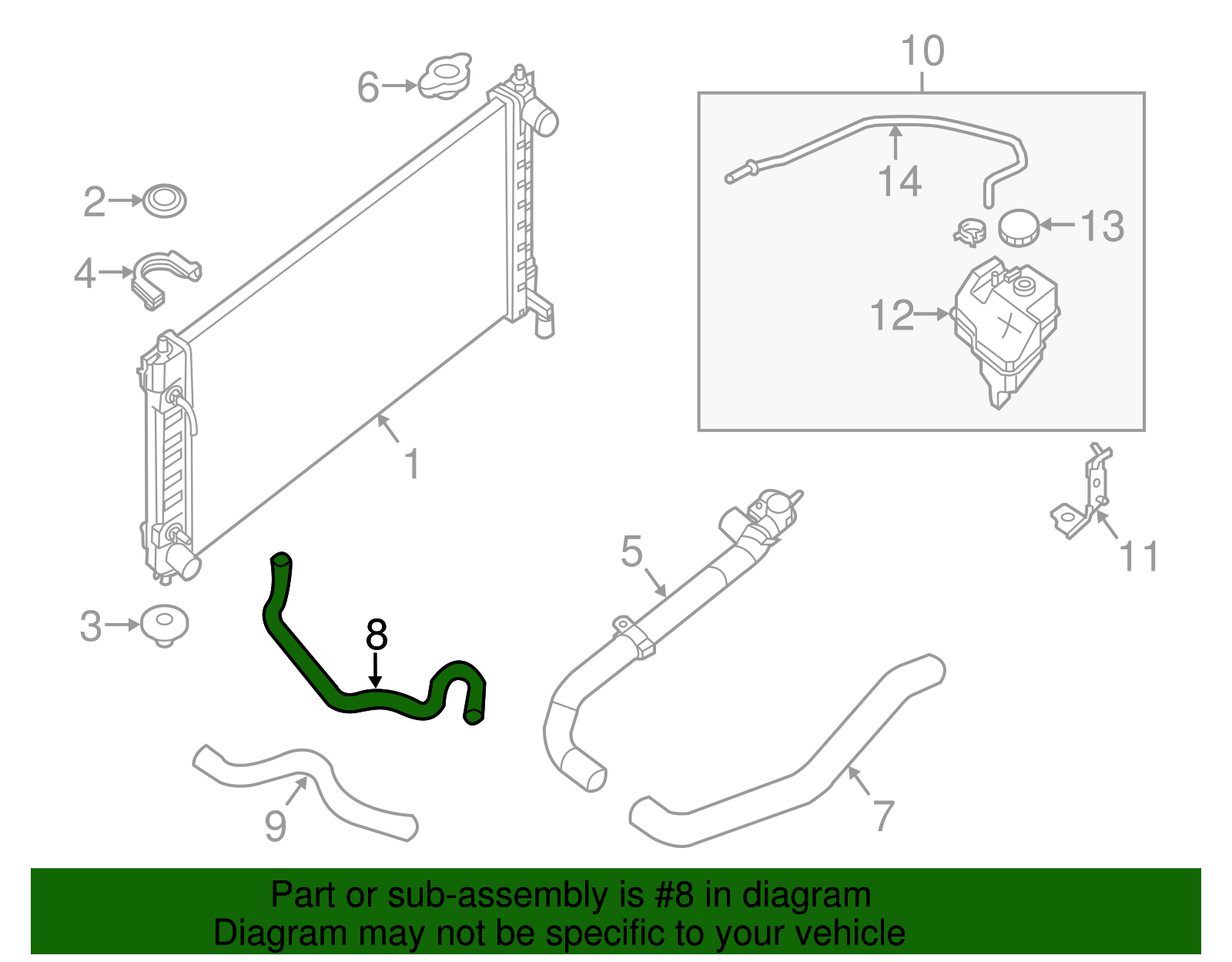 21633-9HS1A - 2016-2018 Nissan Altima - Oil Cooler Tube | Anicra Nissan ...