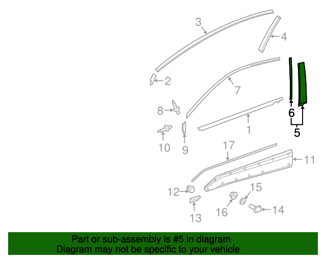 2019-2022 Toyota C-HR Applique 75071-F4020 | Toyota Parts Center